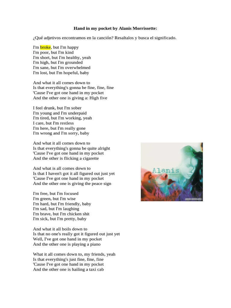 Contradictions of Life in Lyrics | PDF