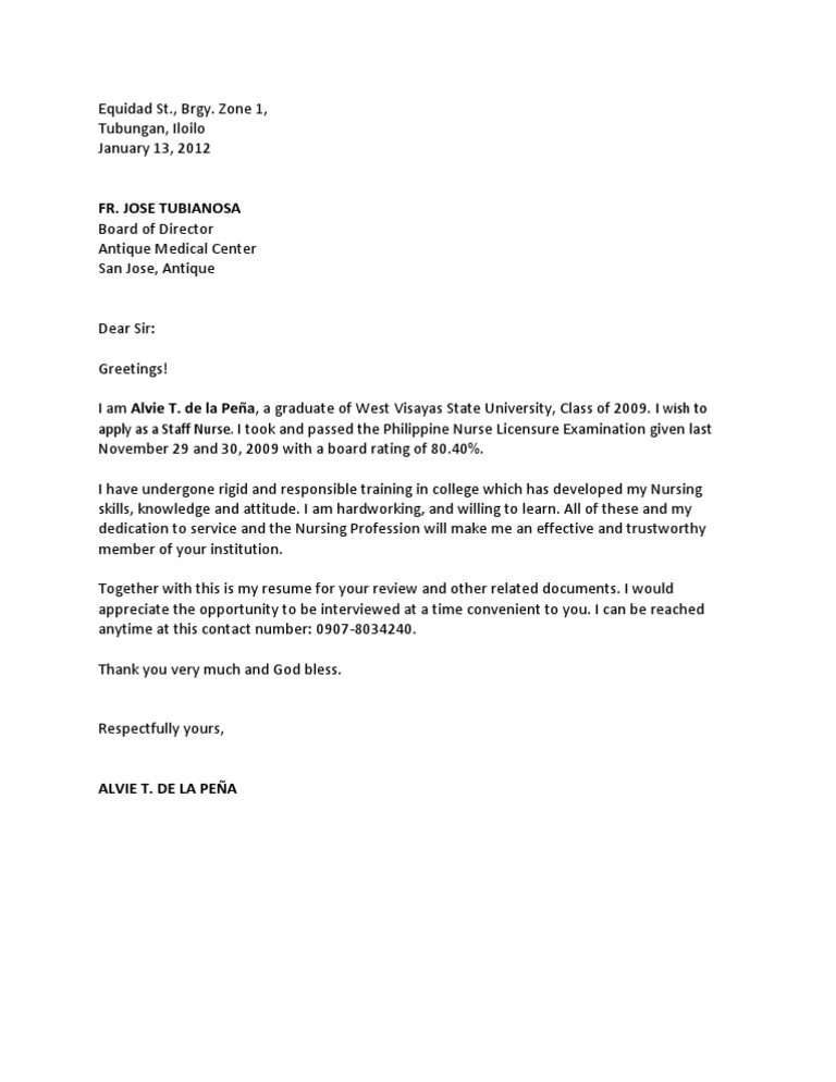 App Letter AMC | PDF