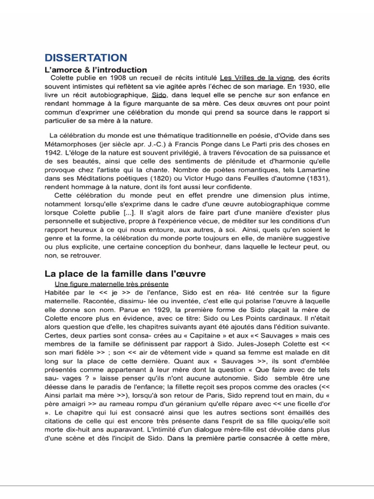 Dissert Colette | PDF