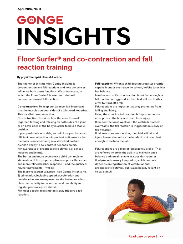 Gonge-Insights-April-2016-Floor-Surfer-UK | PDF | Balance (Ability) | Vestibular System