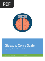 Neurological Observation Chart - GCS - Pupil Size | PDF