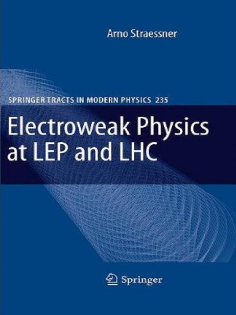 Electroweak Physics | PDF | Standard Model | Higgs Boson