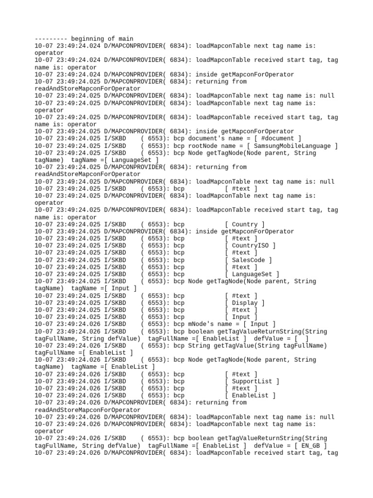 Logcat Csc Compare Log | PDF | Computer Science | Software Engineering