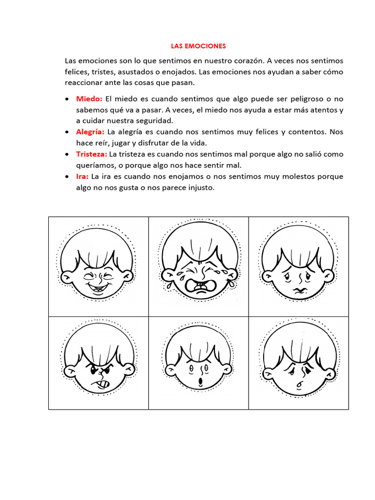 Las Emociones | PDF