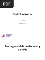 Diagrama Básico de Control y Fuerza de Un Motor ELÉCTRICO Trifásico | PDF | Relé | Red eléctrica