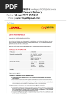 Carta Poder para Recoger Envíos DHL | PDF