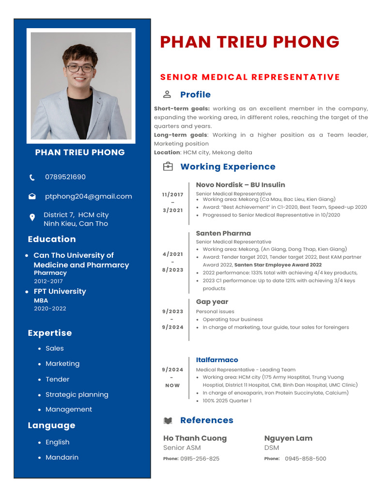 Phan Trieu Phong Marketing Executive | PDF | Vietnam