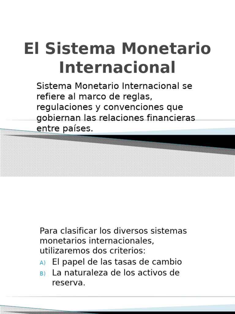 Sistemas Monetarios | PDF | Estándar dorado | Moneda