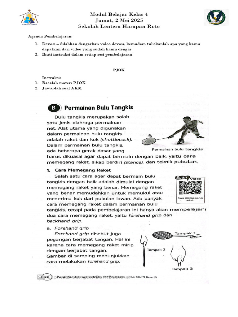 BDR 2 Mei 2025 - Grade 4 | PDF