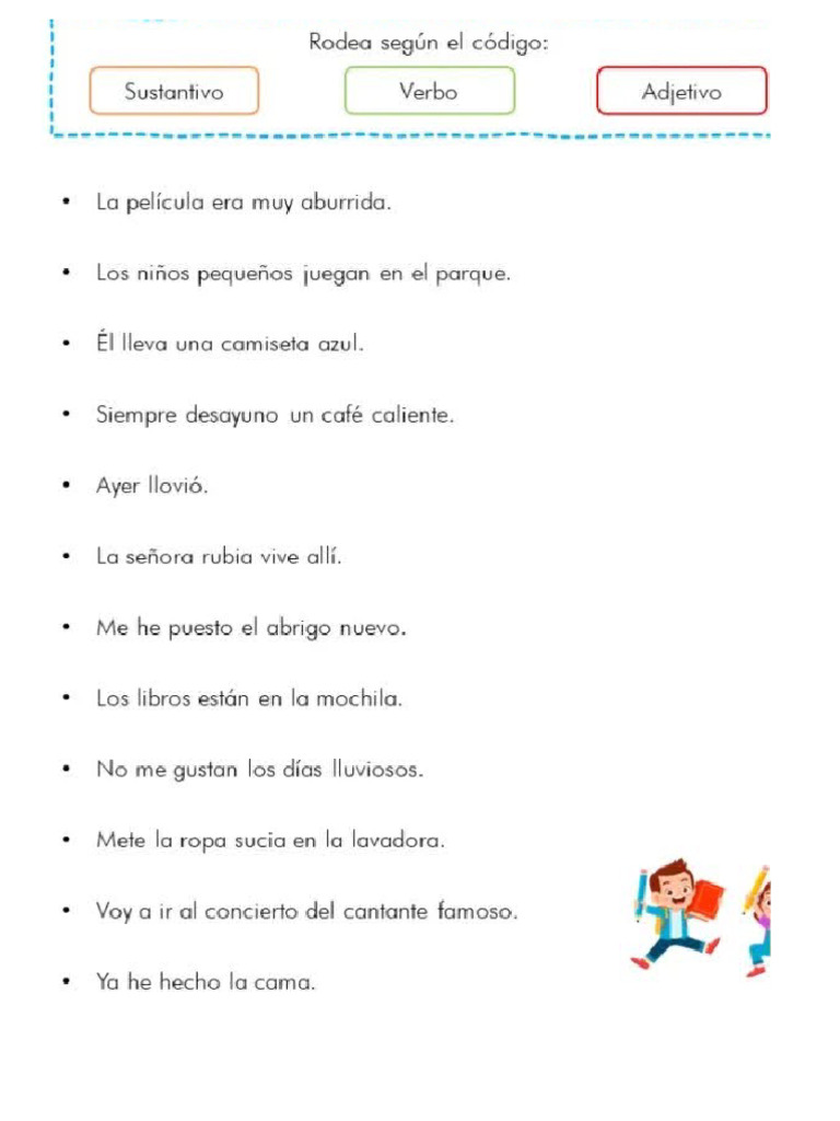 Verbos y Sustantivos | PDF