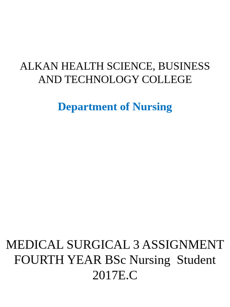 Presentation of Gas Gangrene | PDF | Clinical Medicine | Human Diseases ...
