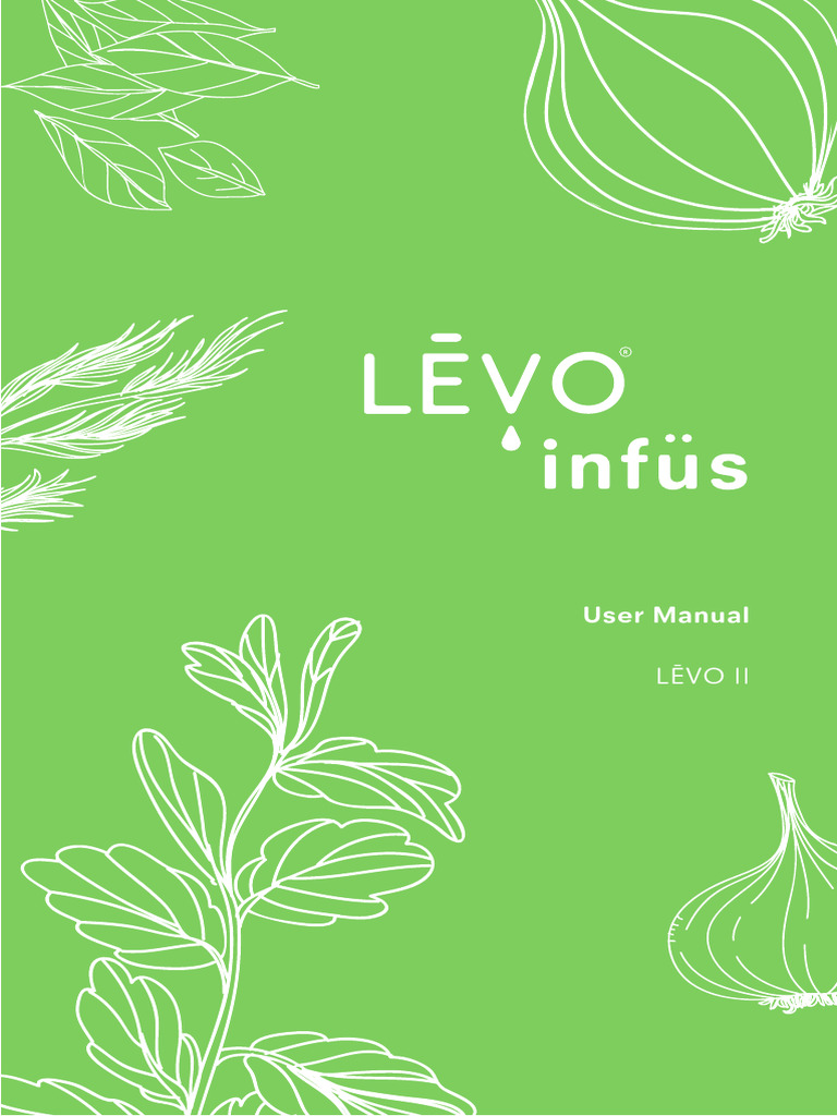 levo-ii-user-manual | PDF | Dishwasher | Flour