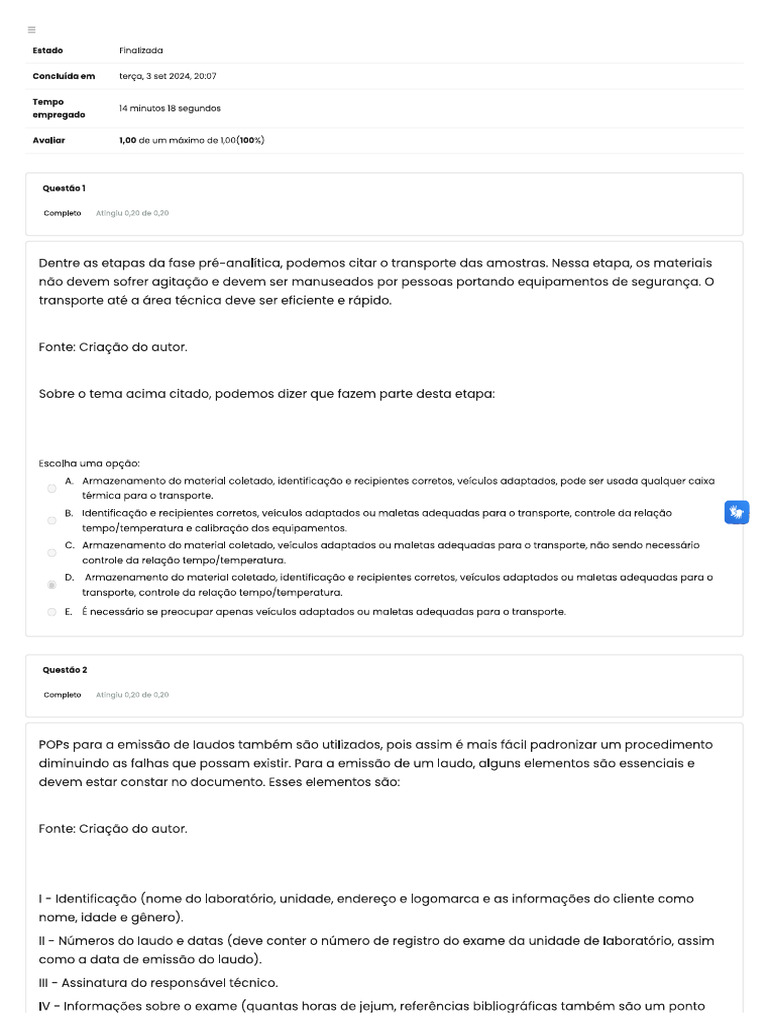 AOP2 Controle | PDF