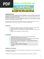 PROYECTO Las Plantas y La Primavera | PDF | Plantas