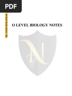 IGCSE BIOLOGY Notes | PDF
