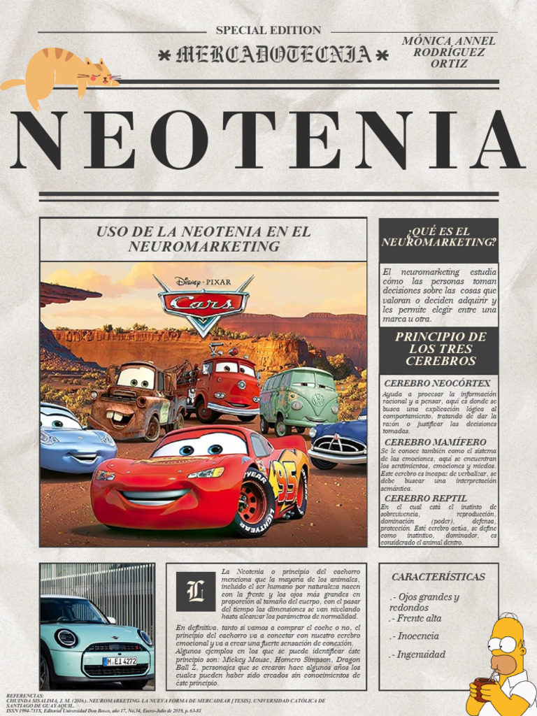 La Neotenia en El Marketing | PDF | Las emociones | Cerebro