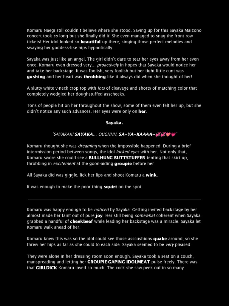 Backstage Blowbitch (Danganronpa) | PDF