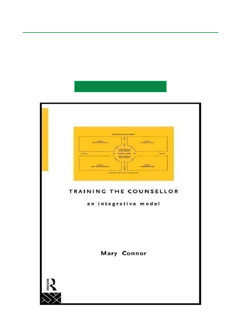 Integrative Counsellor Training Model | PDF | Learning | Psychotherapy
