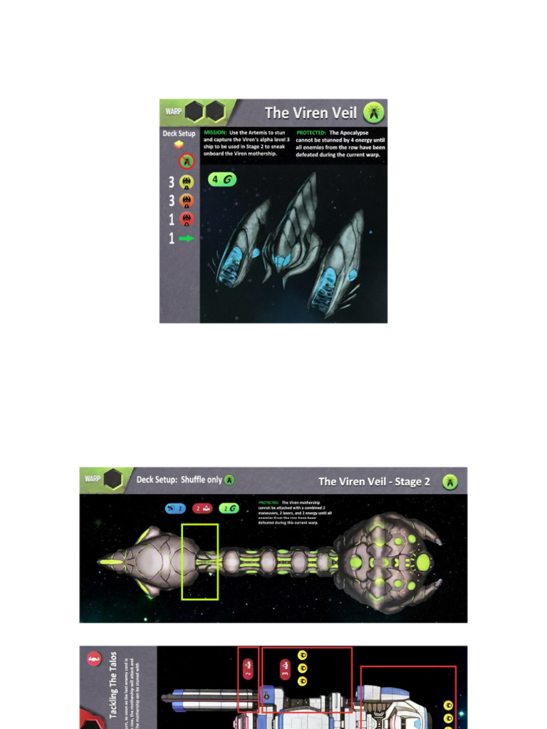 The Viren Veil: Space Battle Strategy | PDF