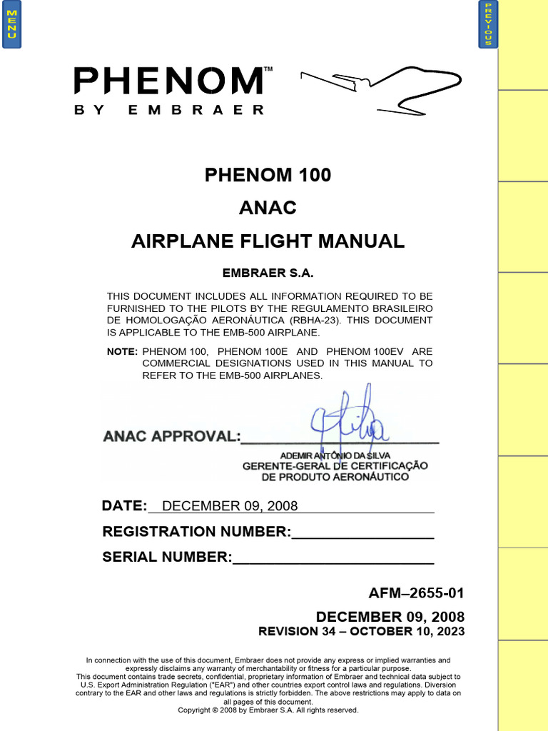 Afm Phenom 100 | PDF | Implied Warranty | All Rights Reserved