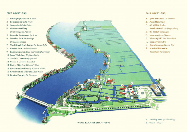 Map de Zaanse Schans | PDF