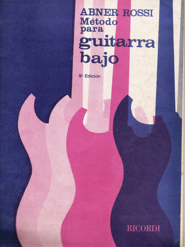 1962 Metodo Per Chitarra Basso | PDF