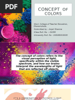 Color Theory Cheat Sheet | PDF