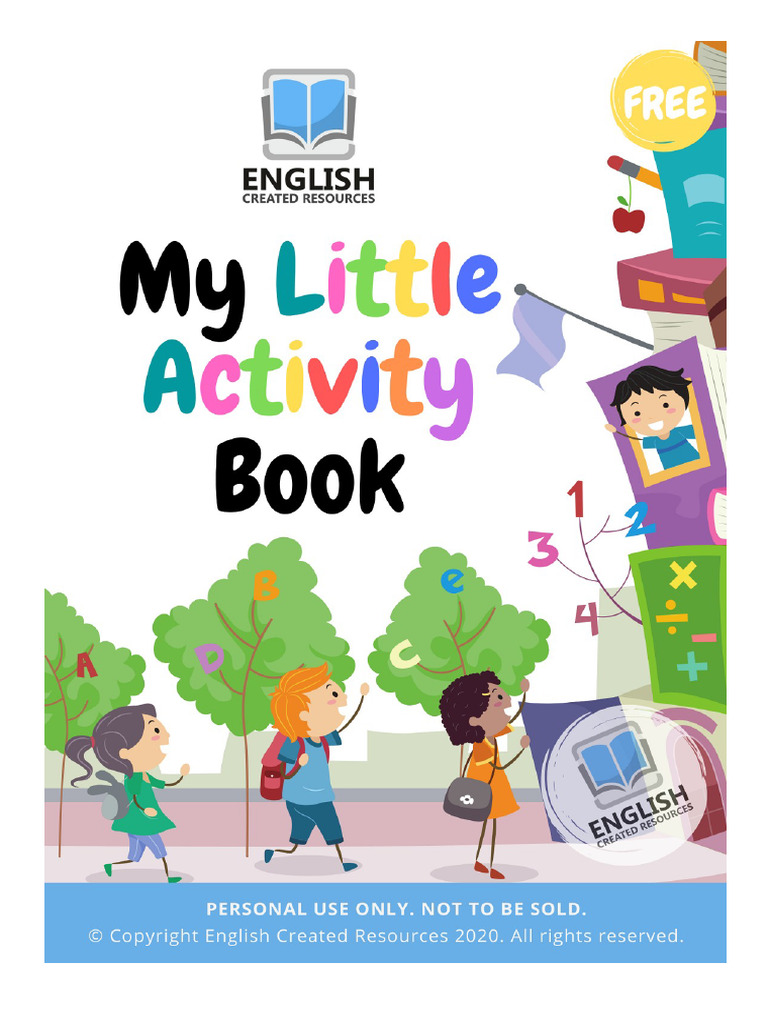 My Little Activity Book English Created Resources | PDF