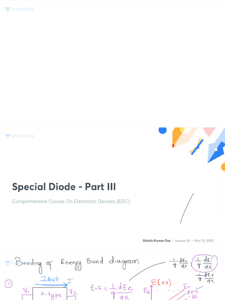 Special Diode Part III With Anno | PDF