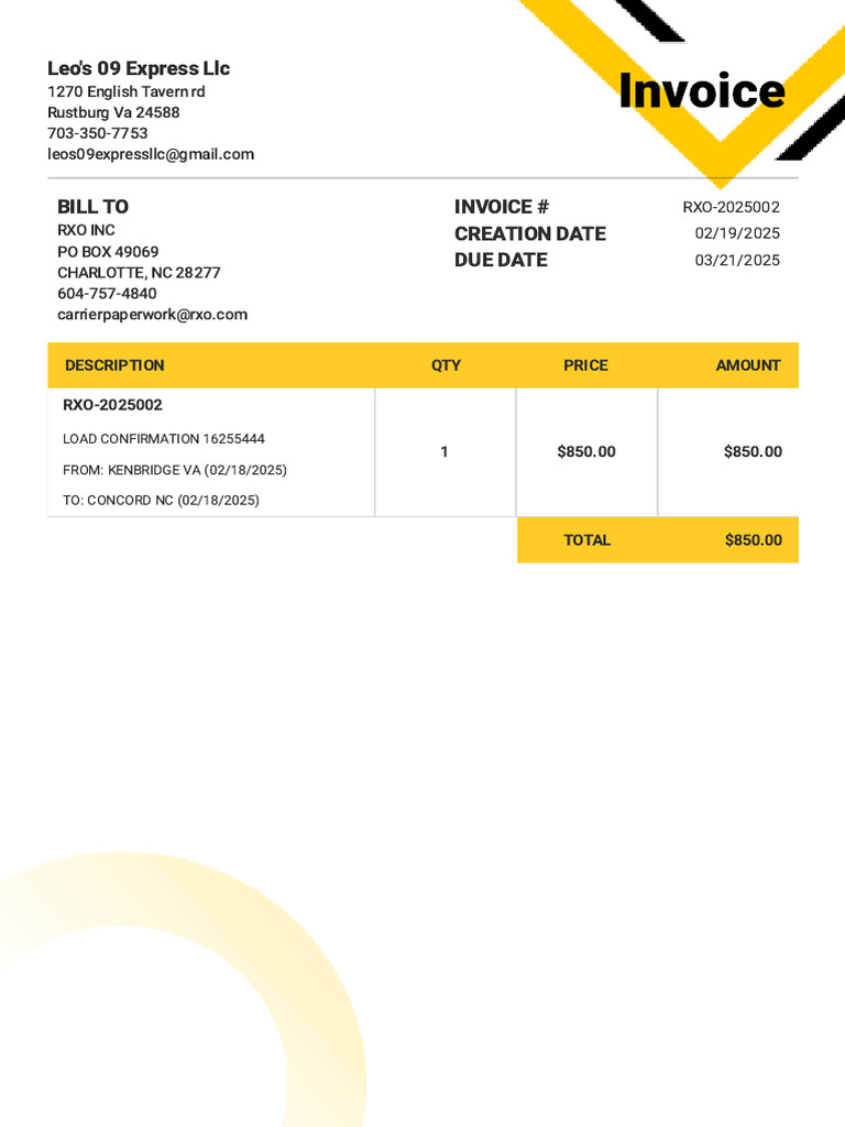 RXO-2025002 - Febrero19-085204a M | PDF