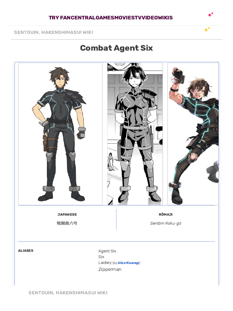 Combat Agent Six | PDF