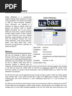 Overview of Urban Dictionary | PDF | Linguistics | Lexicology