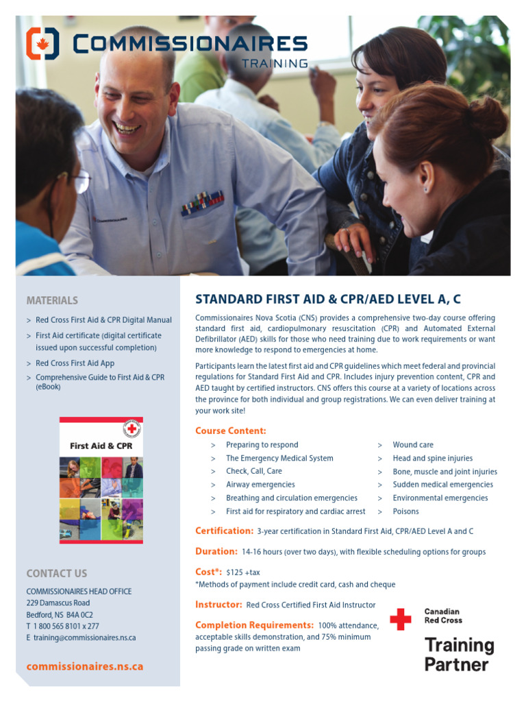 Standard First Aid Leaflet | PDF | First Aid | Cardiopulmonary ...