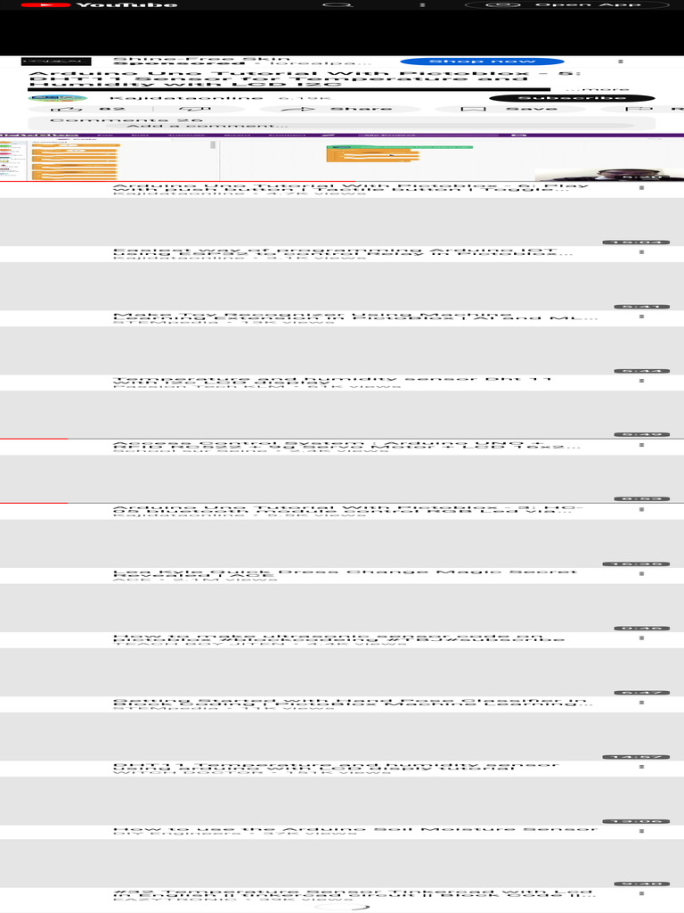 Arduino Uno Tutorial With Pictoblox 5 Dht11 Sensor For Temperature And Humidity With Lcd I2c