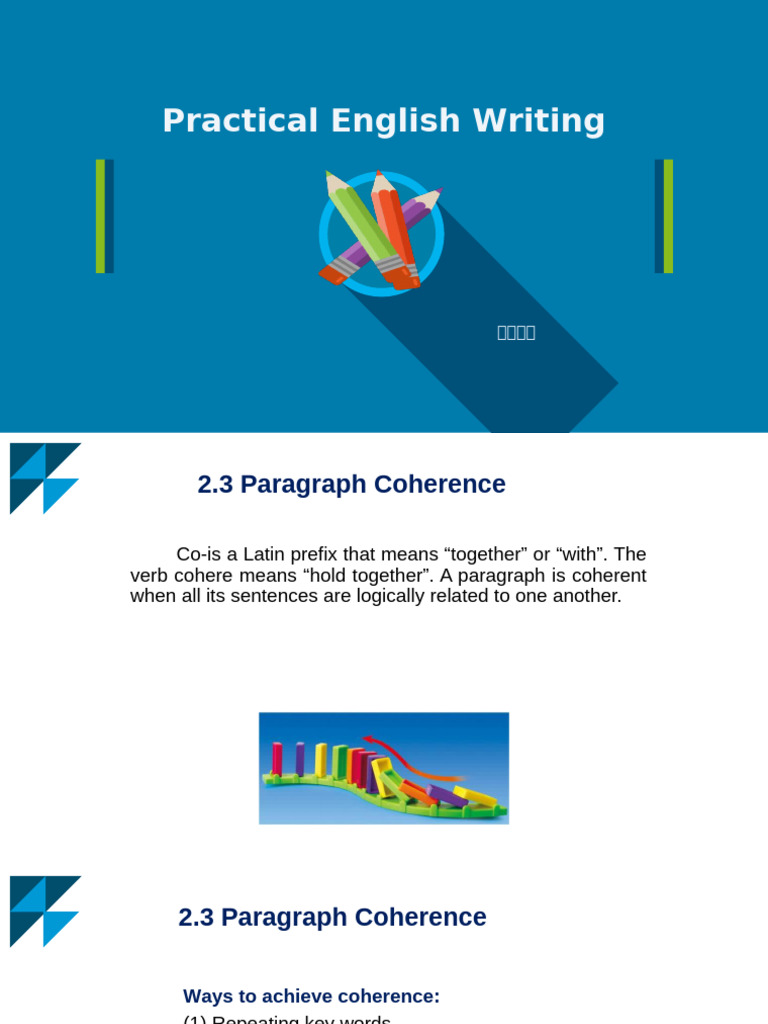 Enhancing Paragraph Coherence Techniques | PDF | Water | Oceans