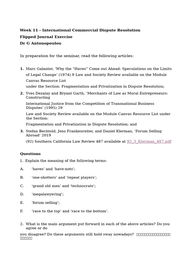 Week 11 - Flipped Journal Exercise | PDF