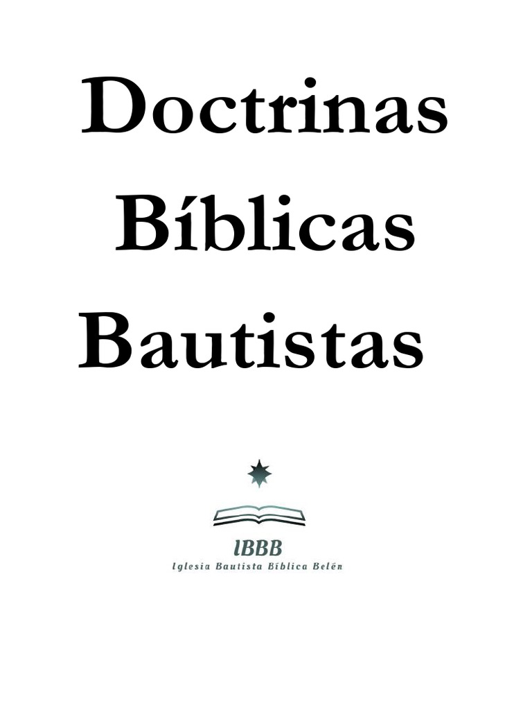 Doctrinas Bíblicas Bautistas | PDF | Jehová | Dios