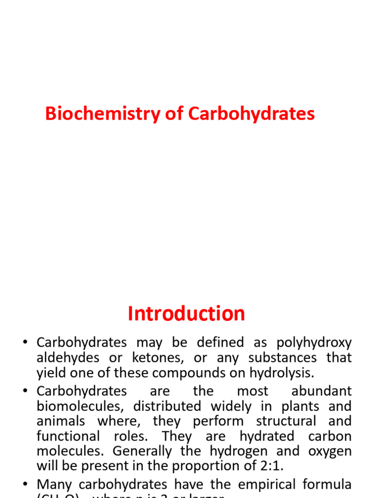 1687587404.3 Unit 1 Biochemistry Carbohydrates | PDF | Carbohydrates ...