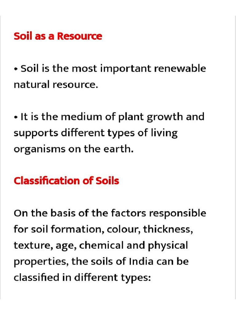 Soil Conservation (Resources and Development) | PDF