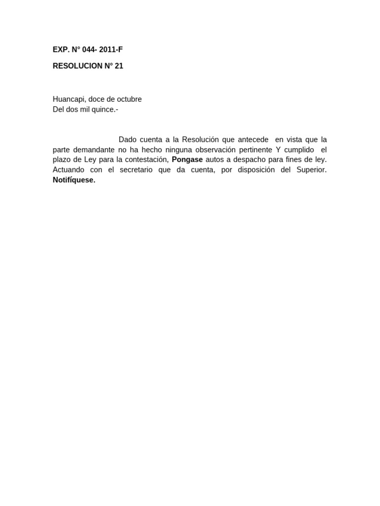 Autos A Despacho | PDF