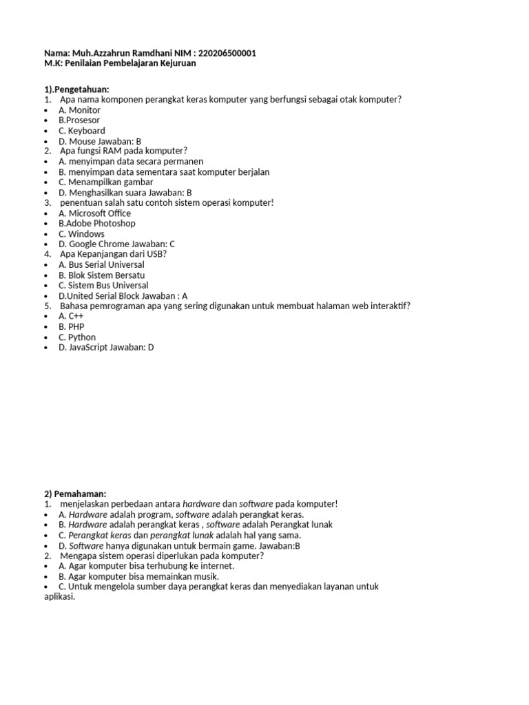 Tugas 4 Zahrun PPK | PDF