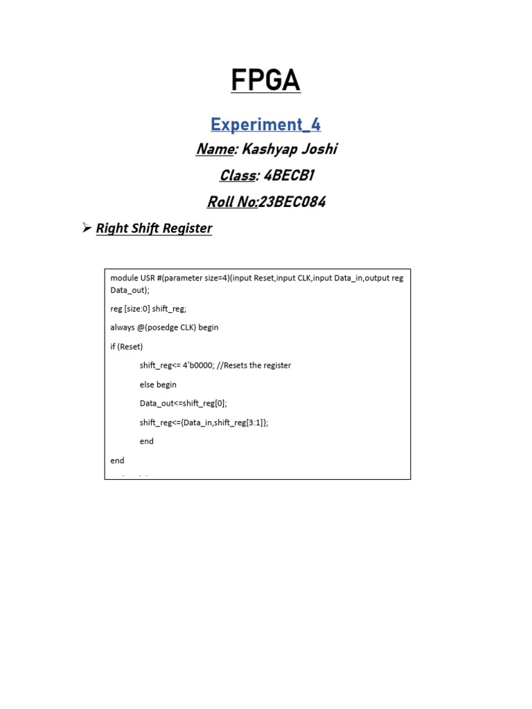 Experiment_4 | PDF