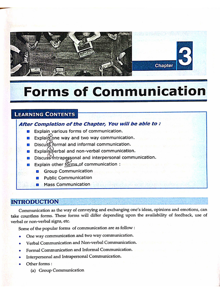 Forms, Models, 7Cs, Org Comm | PDF