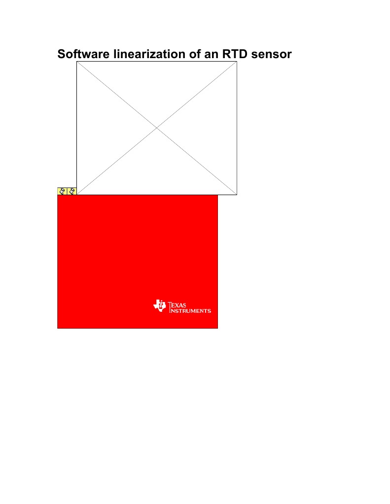 Software Linearization Of An Rtd Sensor Pdf Equations Celsius