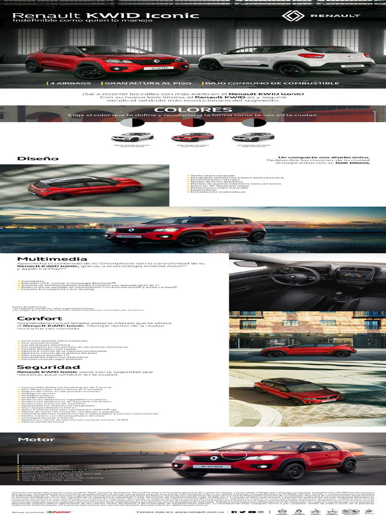 Kwid Iconic 2022 | PDF
