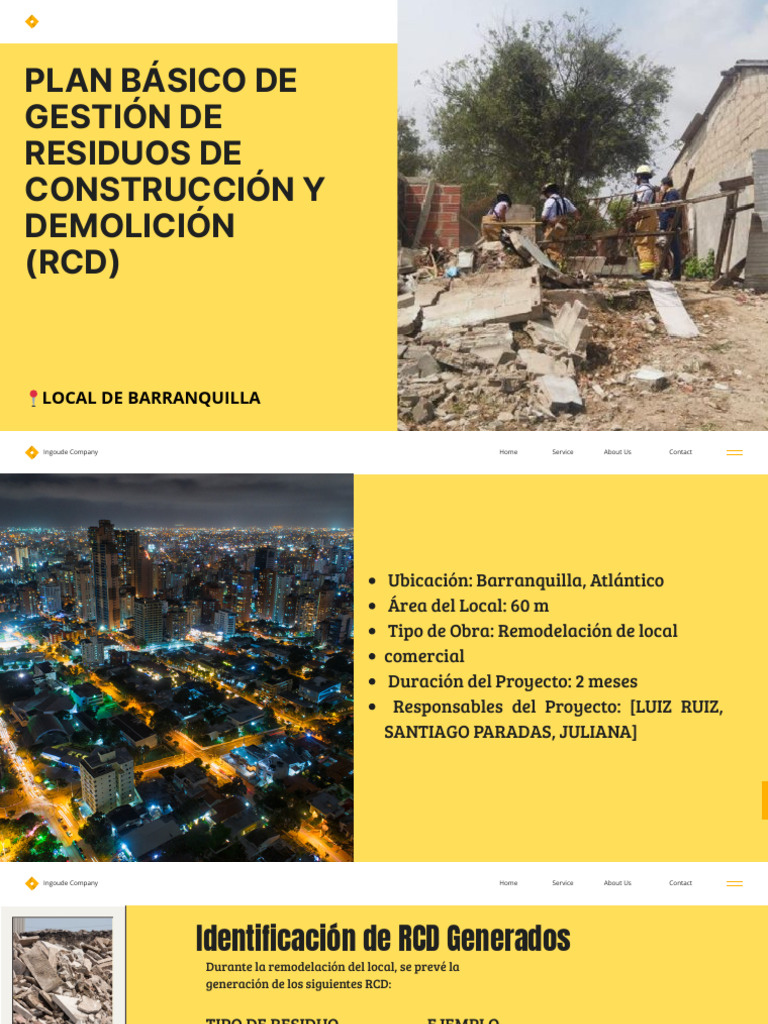 Plan Básico de Gestión Rcd) | PDF | Residuos | Reciclaje