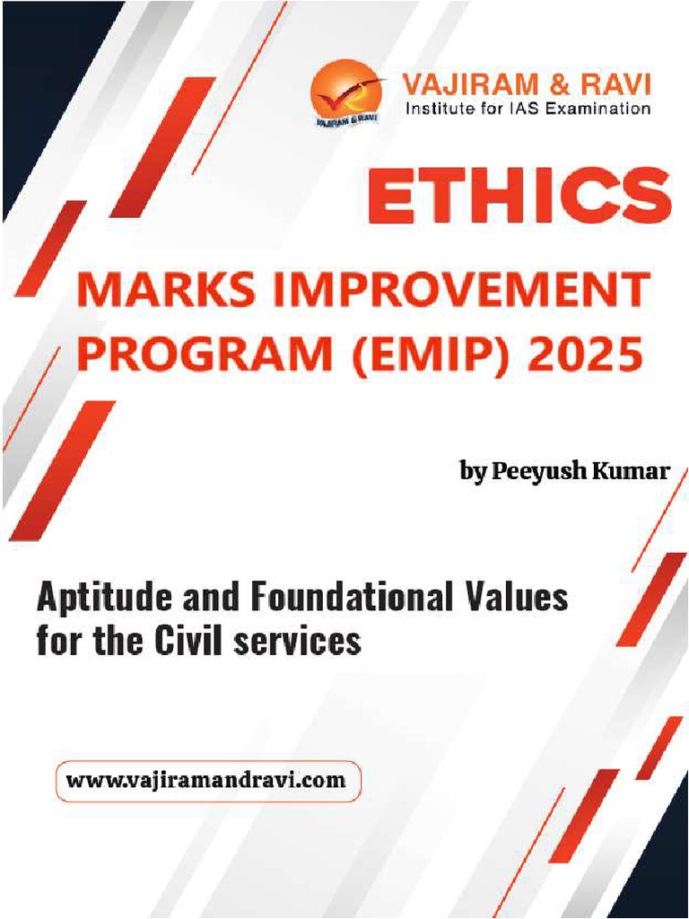 Civil Service Ethics and Aptitude Guide | PDF | Integrity | Governance