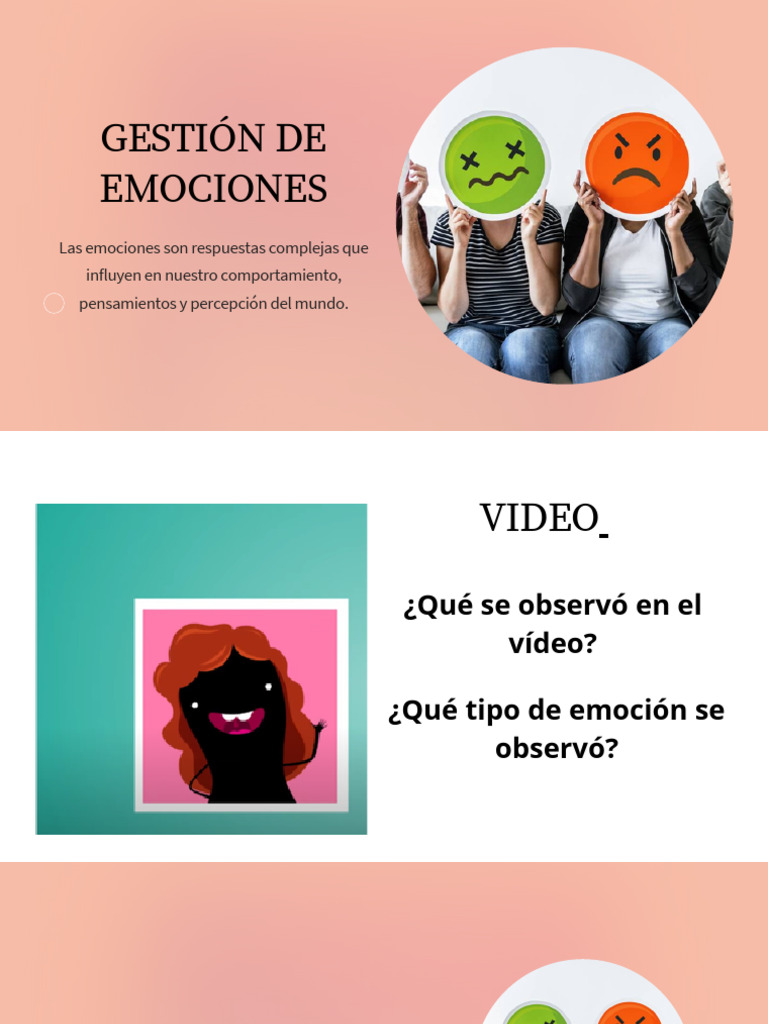 Introduccion-a-las-emociones.pptx | PDF | Las emociones | Autorregulación emocional