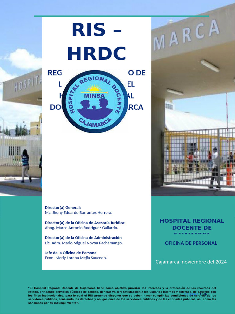 RIS - 2024 HRDC | PDF | Derecho laboral | Hospital