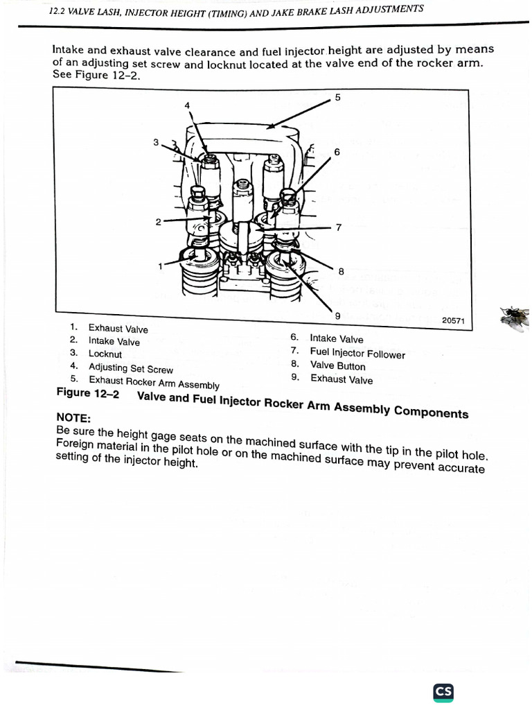 Series 60 Valve Clearance | PDF